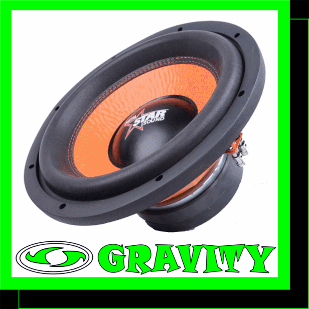 Starsound Spectrum 12 Subwoofer D4 Car Sound Gravity Dj Store